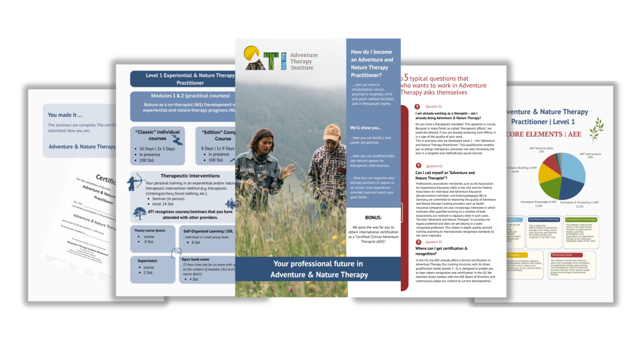 Adventure, Outdoor & Nature Therapy | Courses, Programs